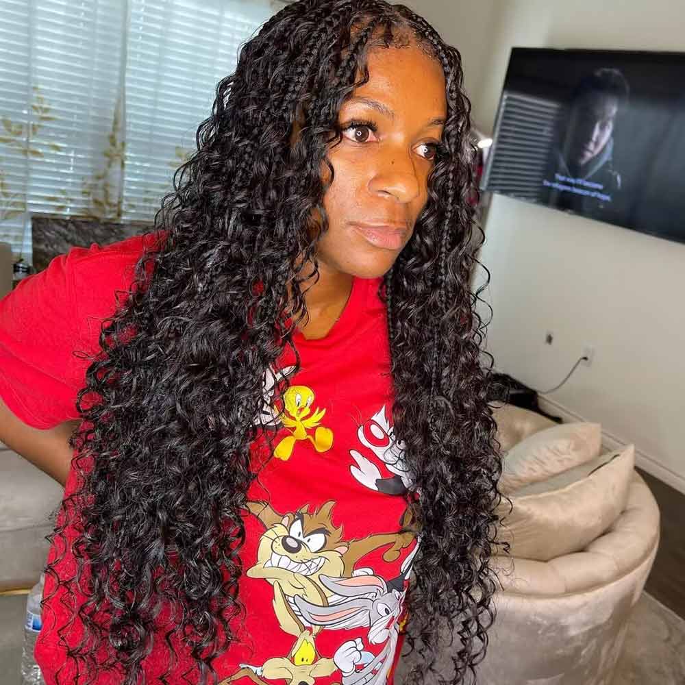 Spanish Curly Bulk Hair Extensions for Braiding – Youth Beauty Hair ...